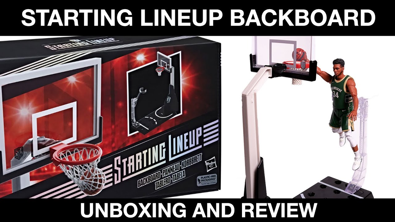 Starting Lineup Backboard Unboxing and Review - YouTube