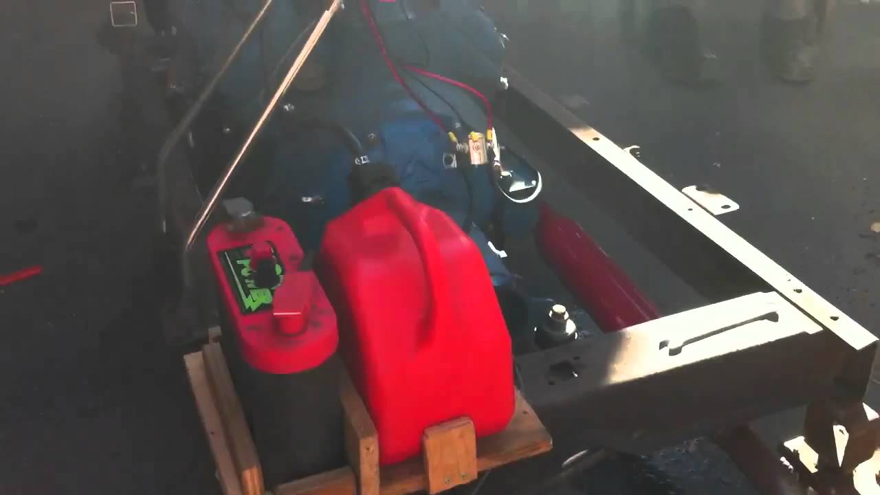 A-V8 flathead run stand. - YouTube