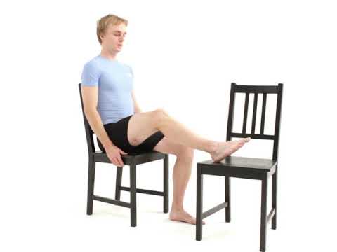 Knee Extension (post op) - YouTube