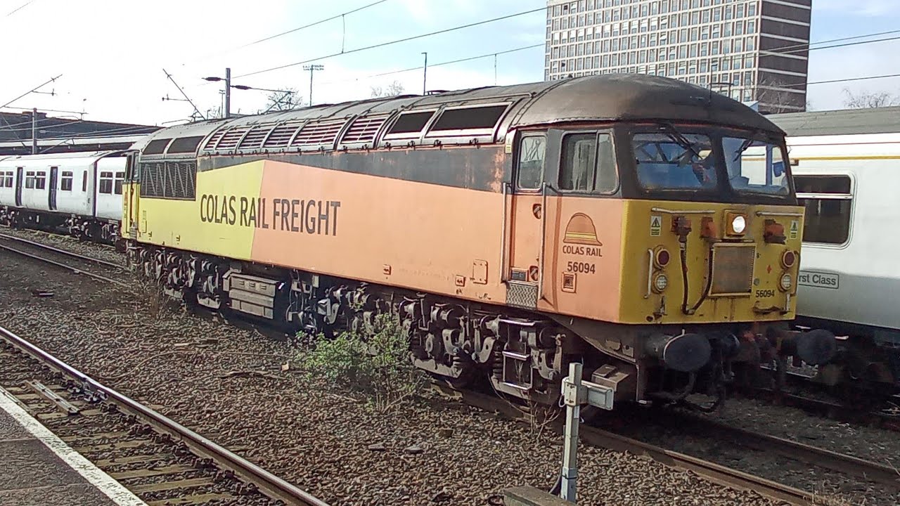 TRAINS AT CREWE STATION 5.3.24 inc.805004/005/008 47,56,66s,67s,TPE 68 ...