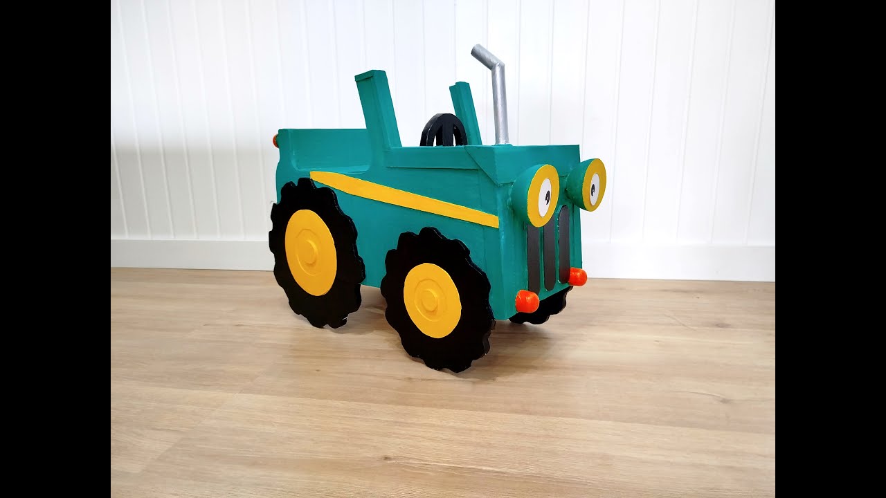 Tractor de Cartón / Cardboard Tractor - YouTube