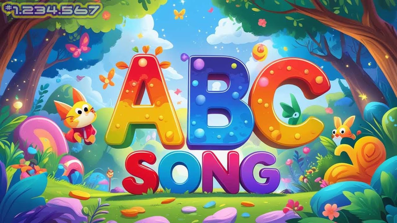 Learns Alphabet ABC | ABCD Song | Nursery Rhymes | Phonics Sounds Song ...