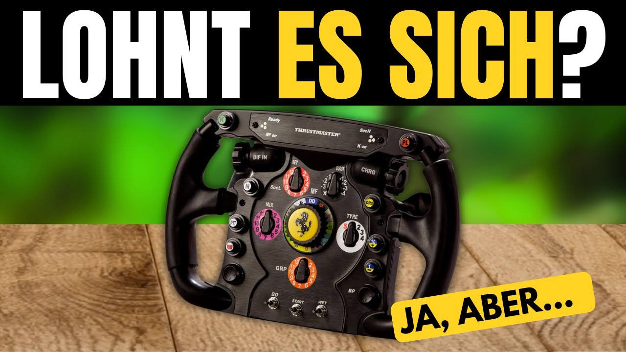 Thrustmaster F1 Wheel Add-On – Offizielles Ferrari Lenkrad für PS5, PS4 ...