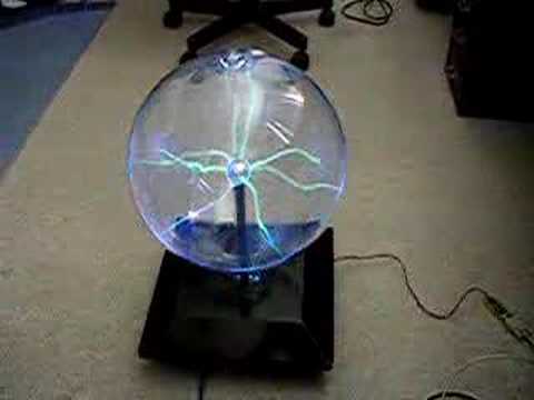 Large plasma Globe Tuning - YouTube