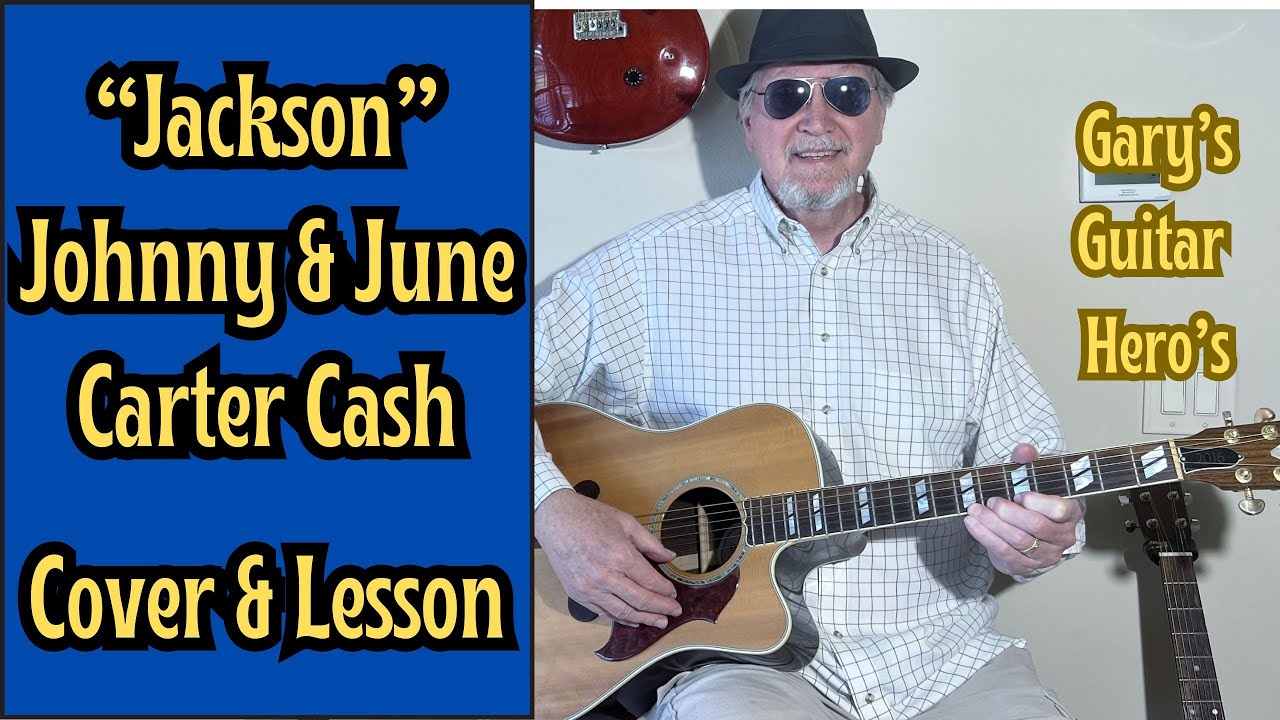 "Jackson", Johnny Cash - Simplified Beginner Acoustic Guitar Lesson ...