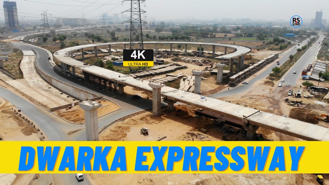 DWARKA EXPRESSWAY UPDATE | #rslive | 4K - YouTube