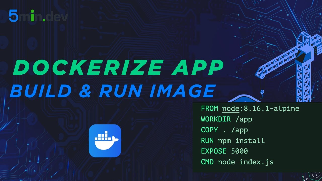 Dockerize Your First App | Build & Run Your Own Docker Image - YouTube