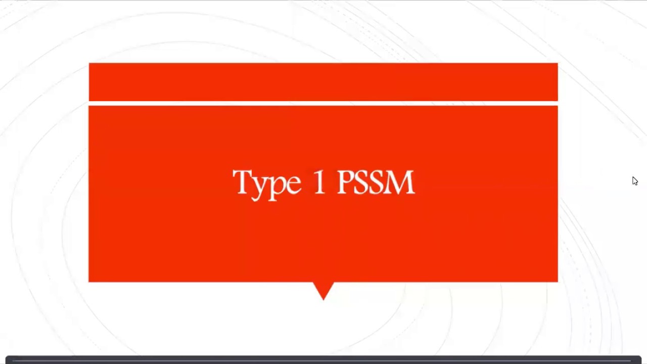 Type 1 PSSM - YouTube