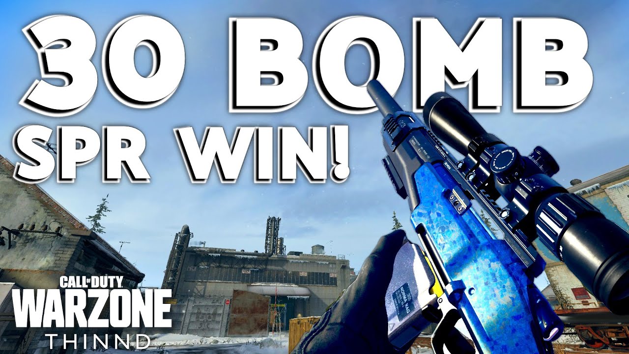 THINND Warzone: I got an INSANE 30-bomb with the SPR! - YouTube