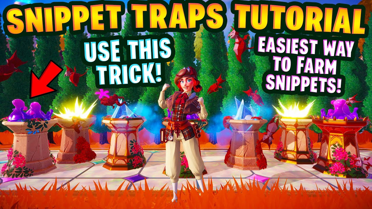 Snippet Traps Are AMAZING in Dreamlight Valley. Traps Tutorial and BEST Way to Use Them. - YouTube