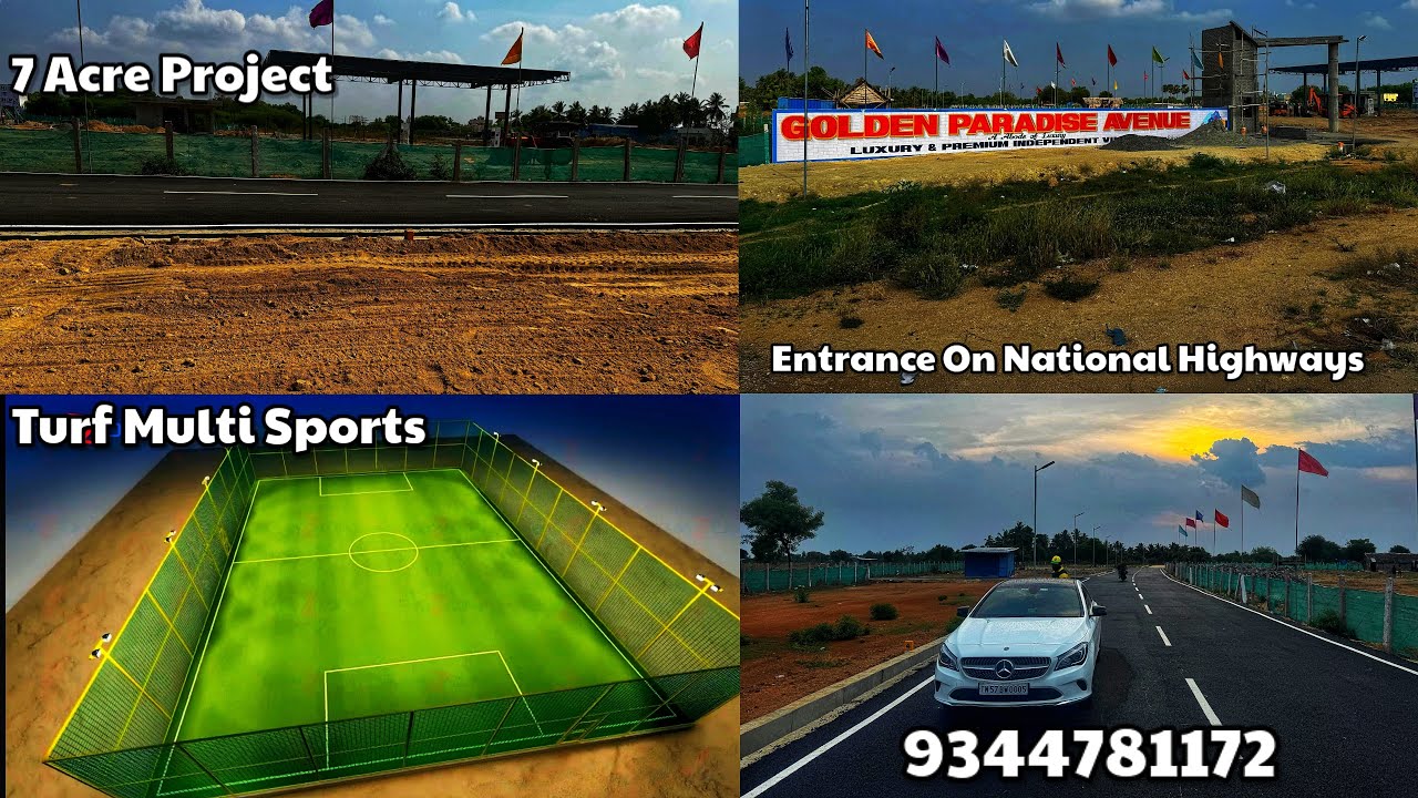 HiSociety Land for sale in Madurai | Turf Multi Sports + Gated ...