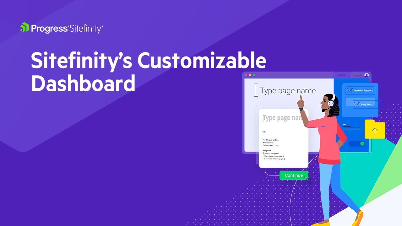 Sitefinity's Customizable Dashboard - YouTube