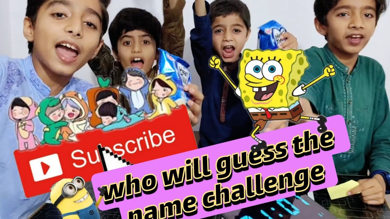 who will guess the name challenge | new Challange game - YouTube