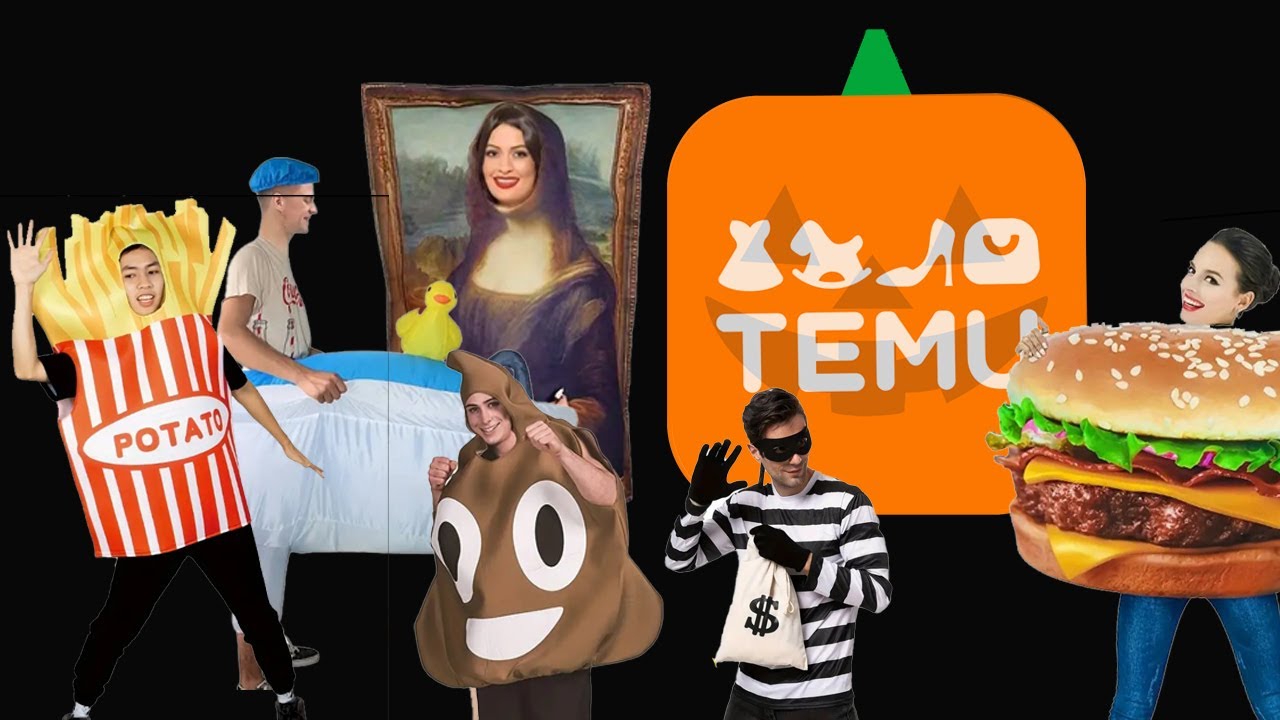 Temu Best and Worst Halloween Costumes! - YouTube