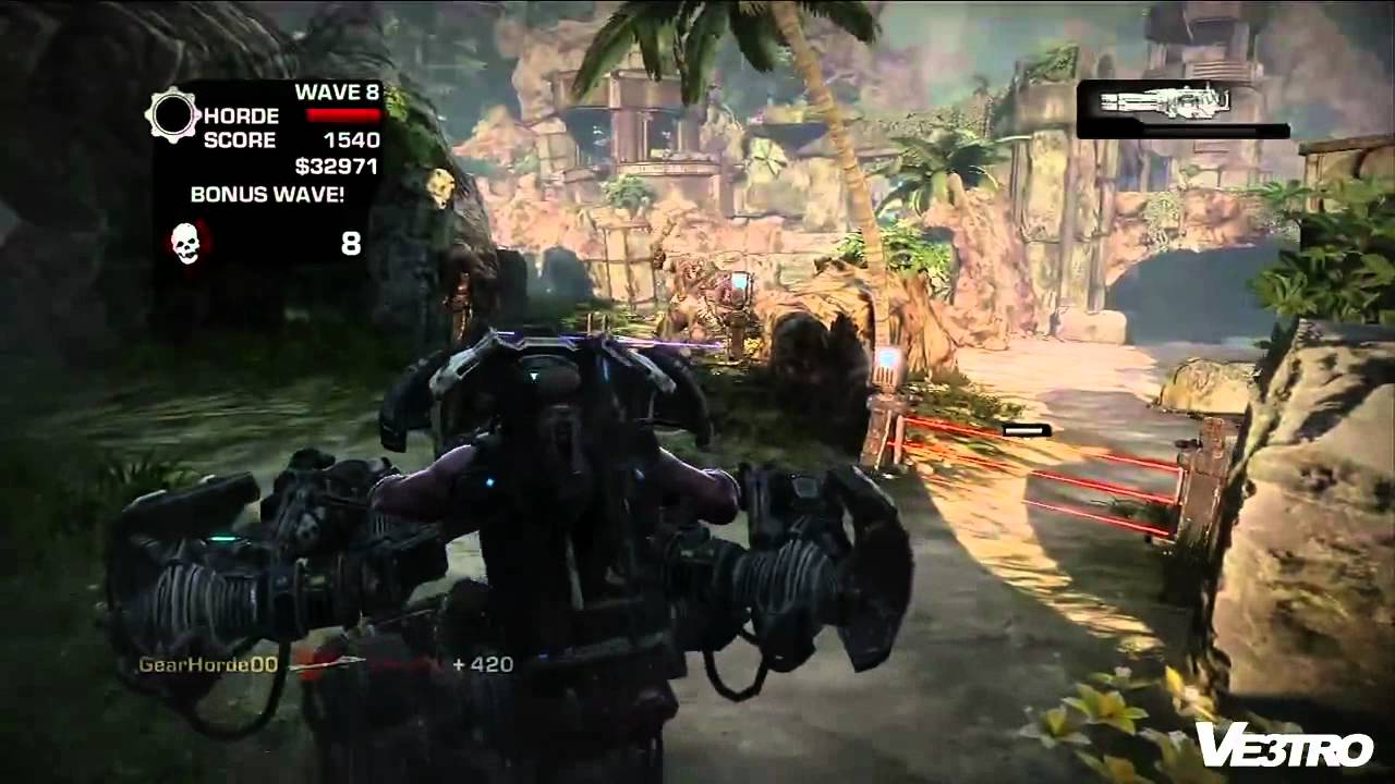 Gears of War 3 Horde 2 0 Gameplay Briefing HD - YouTube