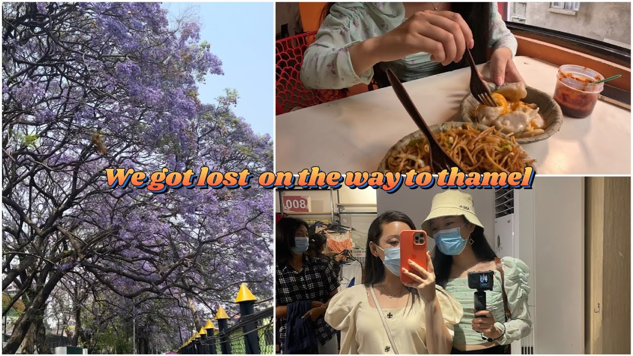 Lost our way | Dharahara ko tapori Momo after long time | Beauty of ...