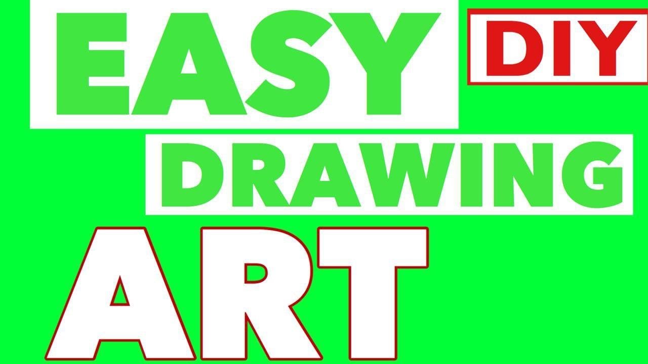 HOW TO DRAW | Easy drawing for beginners | DIY - YouTube