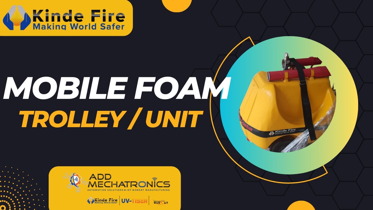 Mobile Foam trolley Unit in India| How to Operate Mobile foam Unit ...