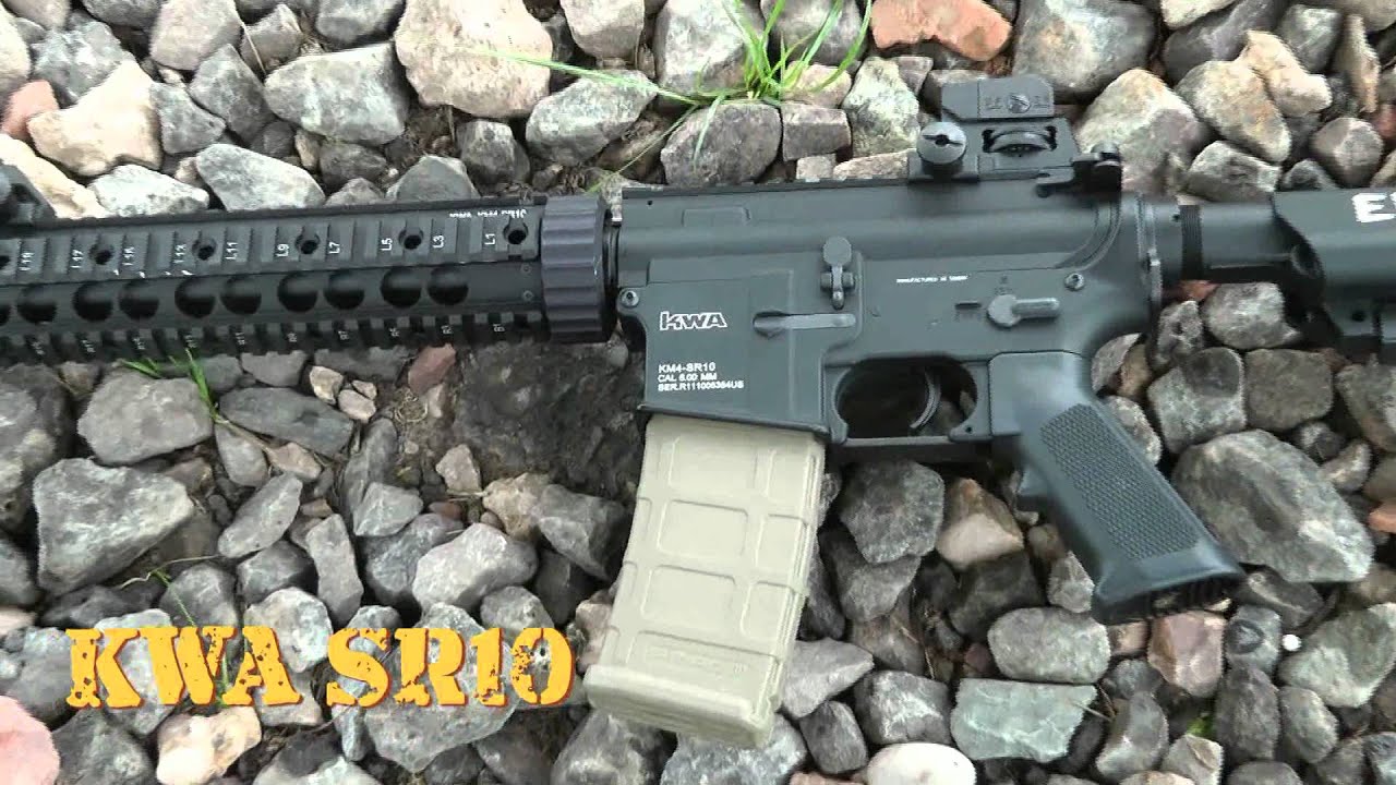 KWA SR10 & SR7 Rifles @ AAF5 - YouTube