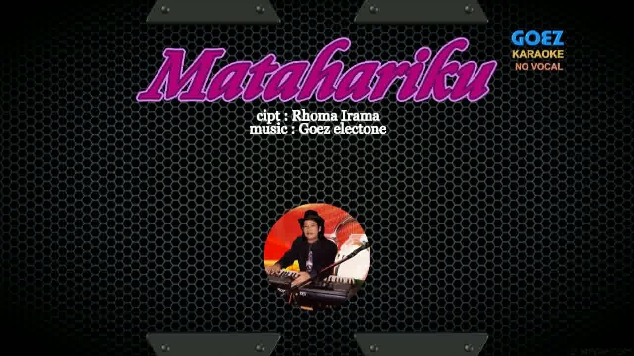 Matahariku Karaoke No Vocal - YouTube