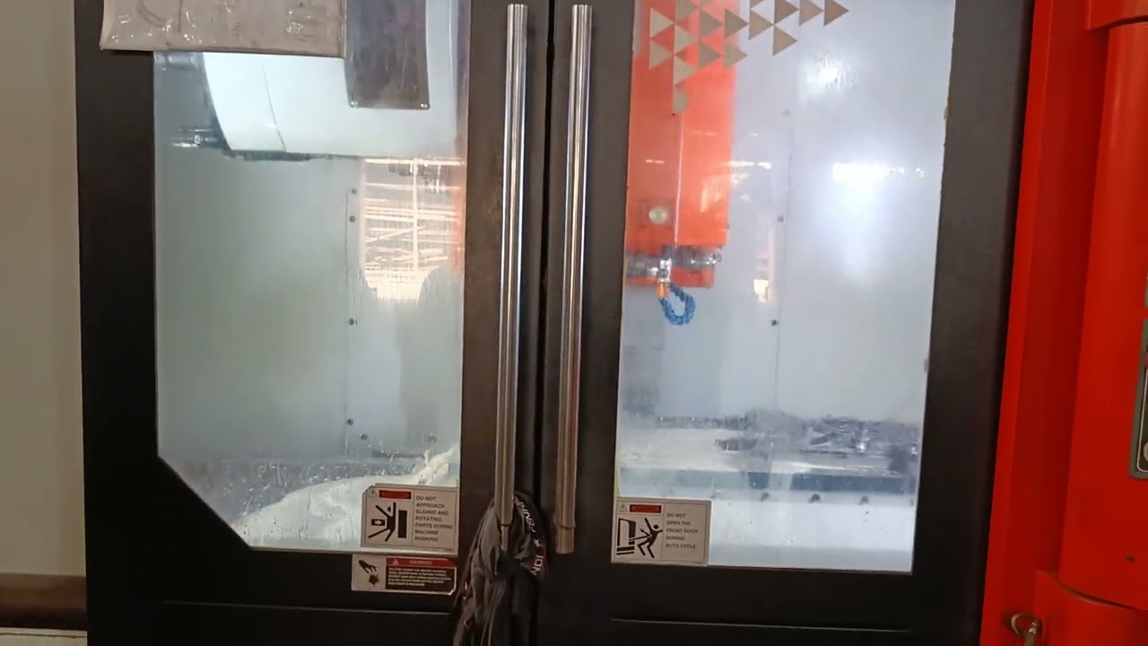 BFW Extron 955 Used CNC Machine Milling VMC Vertical Machining Center ...