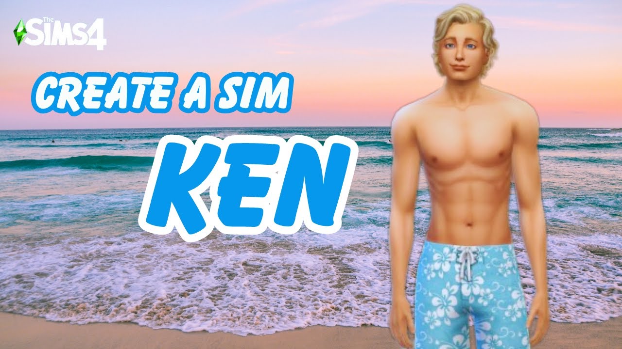 The Sims 4 The Ken-energy Is High Right Now 😉 Create A Sim Ken Carson ...