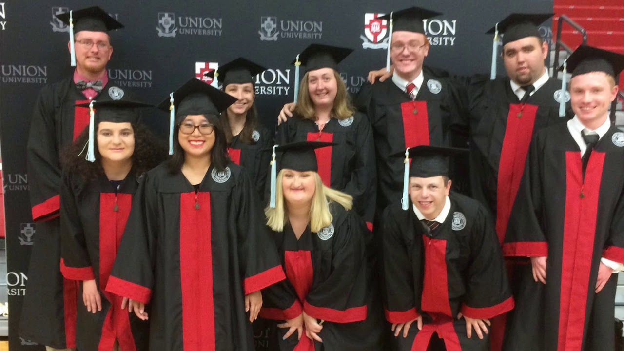 Union university college graduation - YouTube