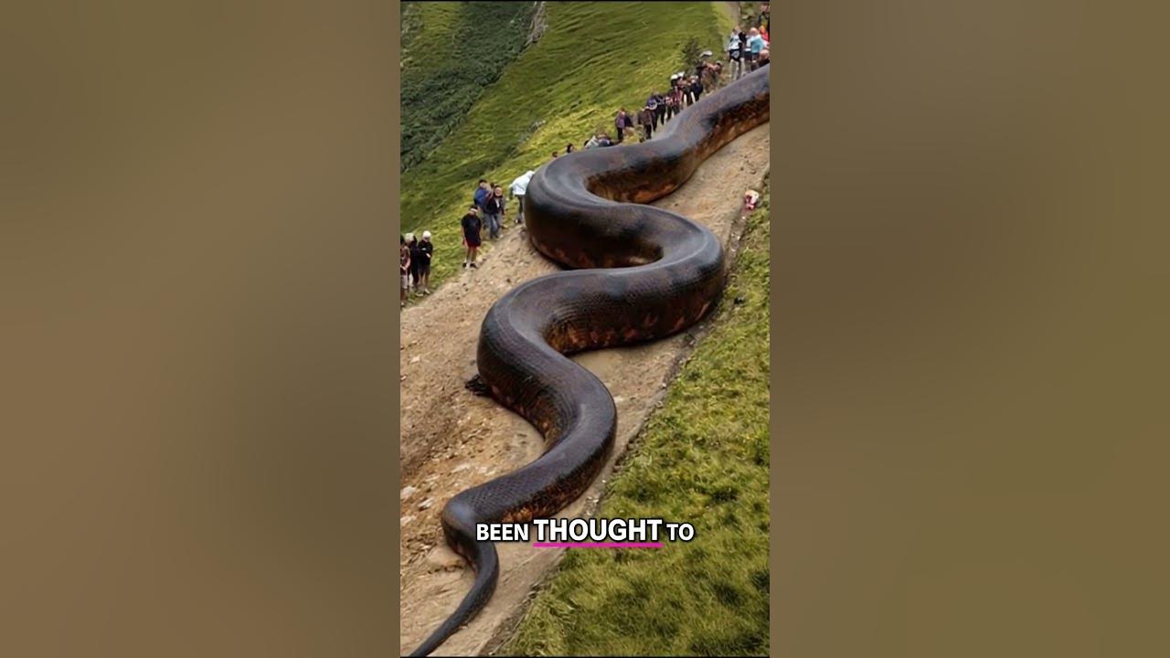 Giant Anaconda: 33ft Monster Found In The Amazon - YouTube