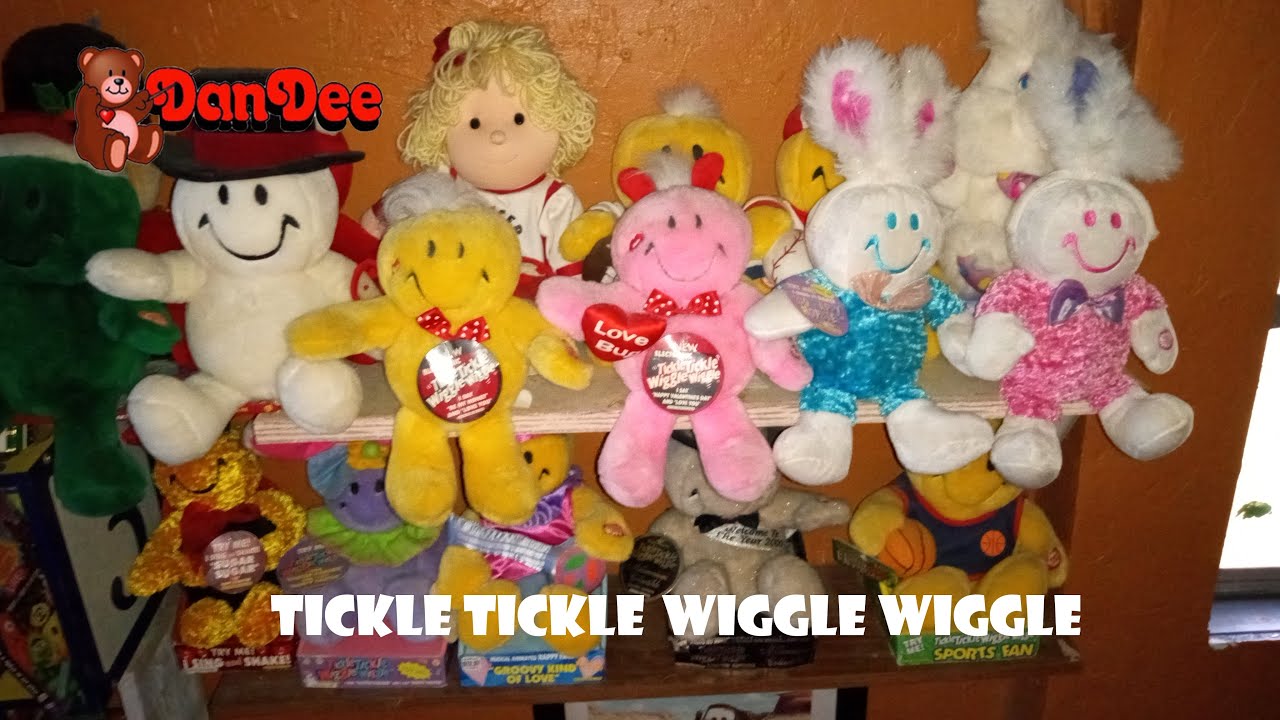 My Huge DanDee Tickle Tickle Wiggle Wiggle Collection - YouTube