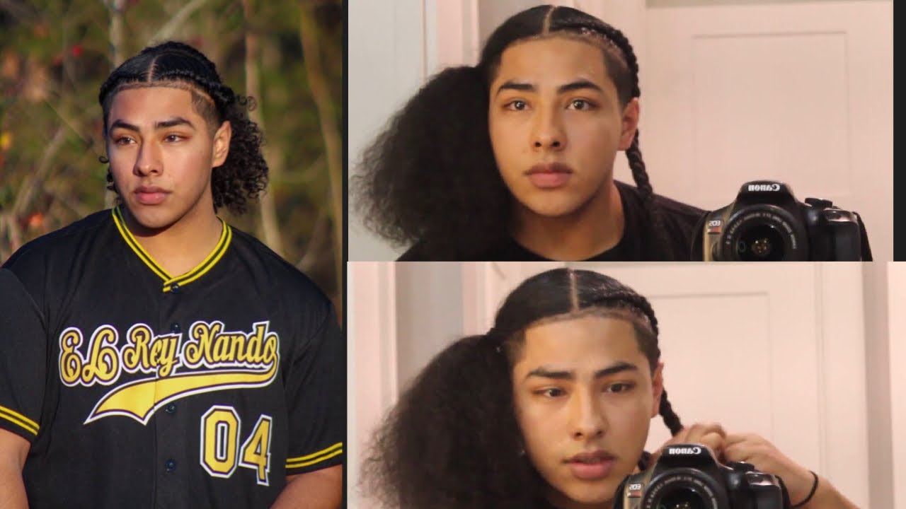 How to braid your own hair for men and women | Nando - YouTube