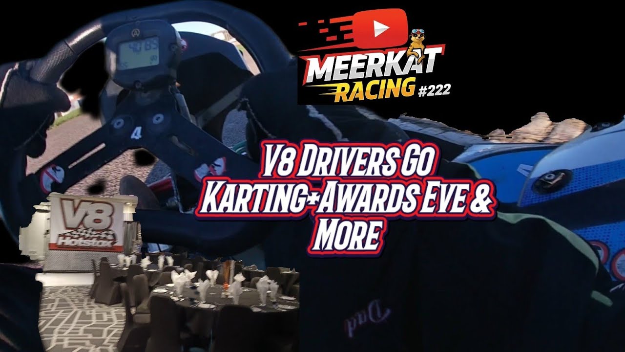 V8 Drivers Go Karting, Awards Eve & More #vlog #v8 #karting #awards ...