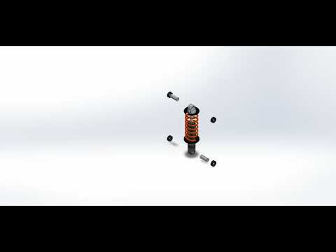 Amortiguador Vista explosionada SolidWorks - YouTube