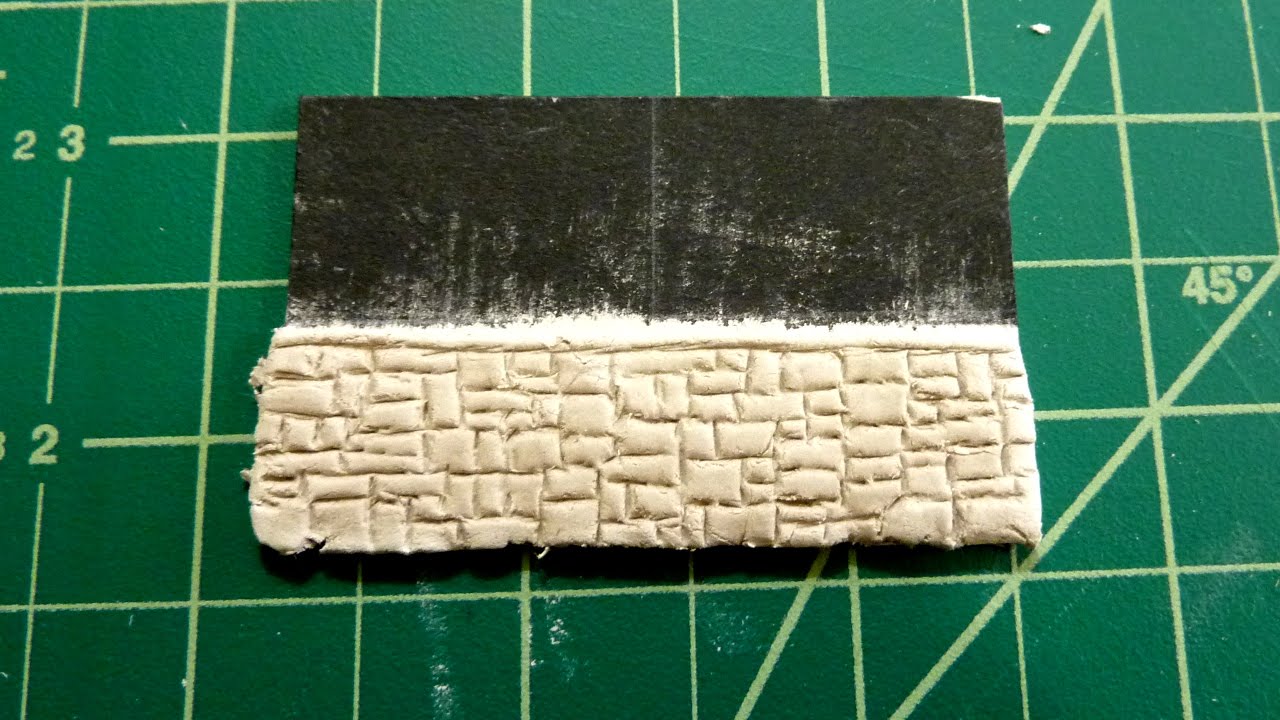 Freehand stonework embossing technique - YouTube