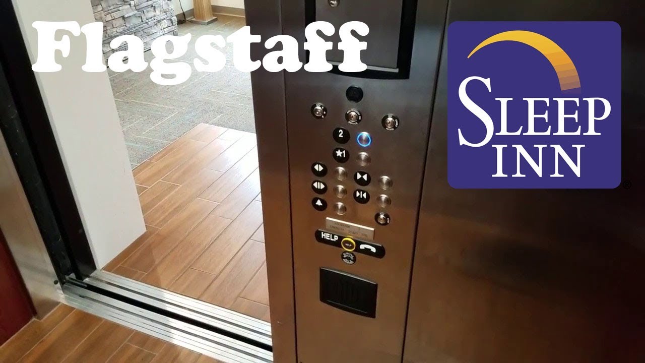 ThyssenKrupp Endura Hydraulic Elevator - Sleep Inn, Flagstaff, AZ - YouTube