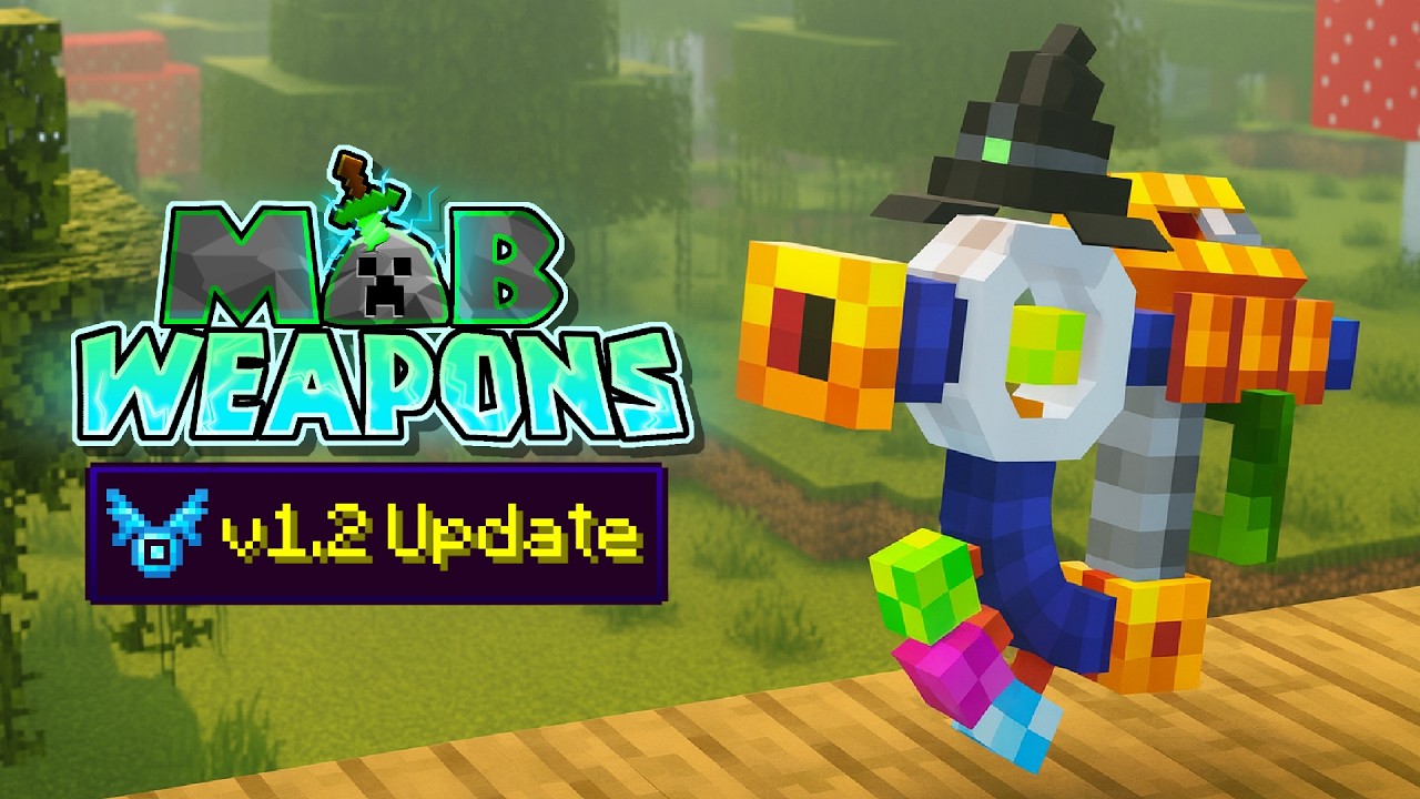 Mob Weapons Add-On | v1.2 Update - YouTube