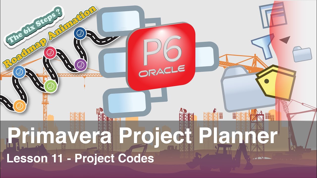 Primavera Project Planner P6 : Lesson No. 11 - Project Codes - YouTube
