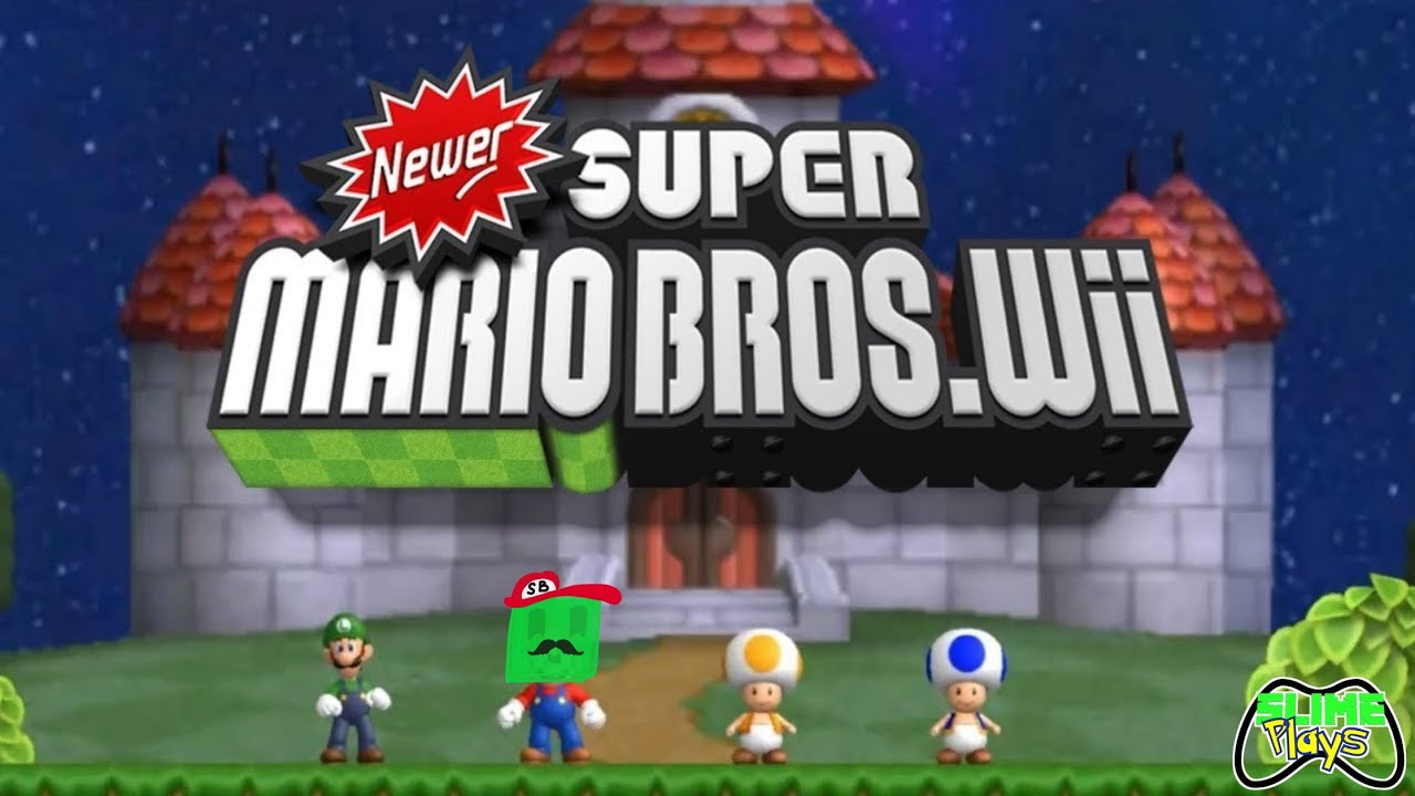 THIS GAME HOLDS UP! | Slime Plays: Newer Super Mario Bros. Wii - YouTube
