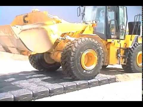 21 ton Loader on Jetfloat Dock - YouTube