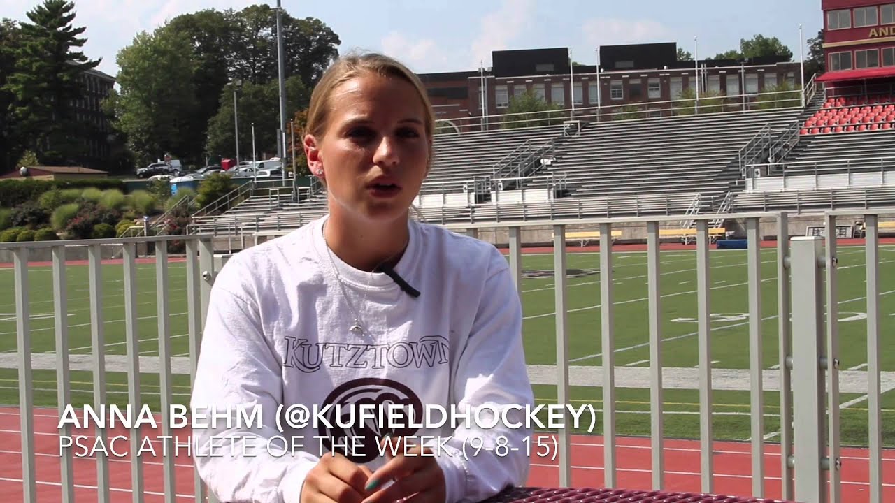Anna Behm Named PSAC Field Hockey Athlete of the Week - YouTube