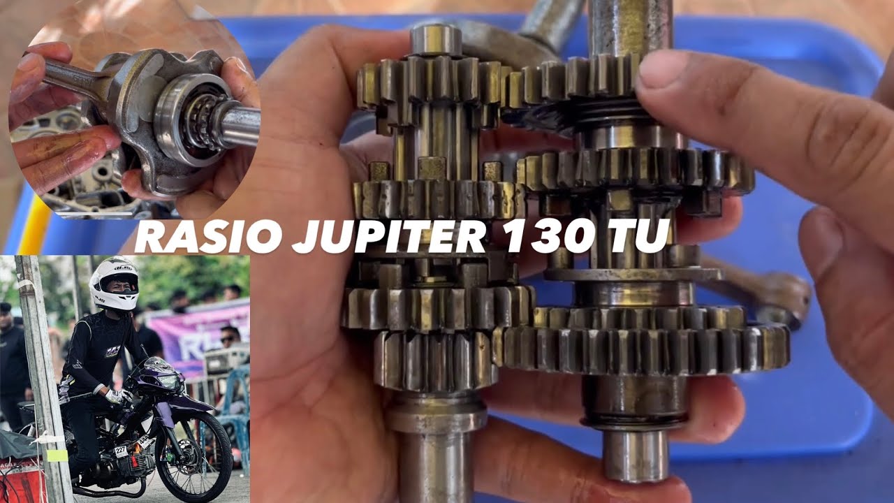 SPILL UKURAN RASIO JUPITER 130 TU SLEEP ENGINE, Ternyata Kruk As nya ...