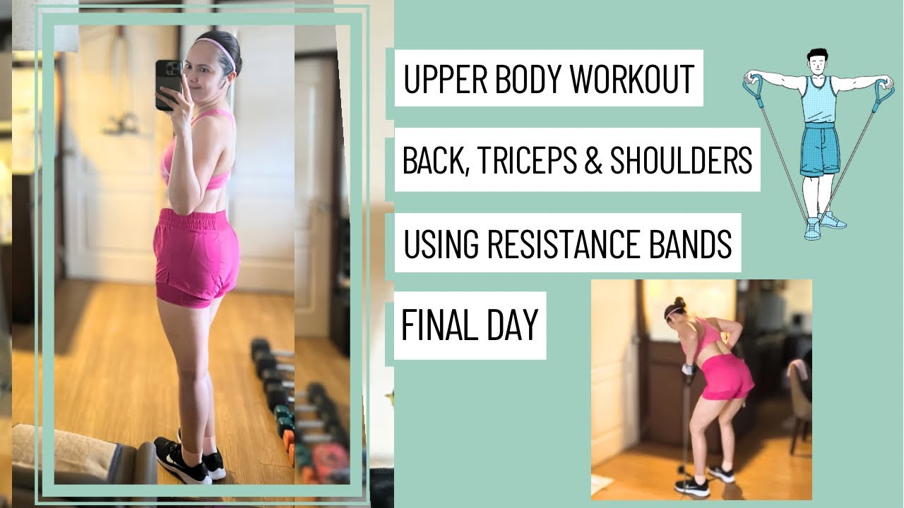 UPPER BODY WORKOUT! SEXY BACK, TRICEPS & SHOULDERS | Final Day 🔥 - YouTube