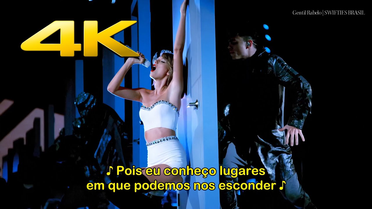 Taylor Swift - I Know Places Legendado 4K (Live 1989 World Tour) - YouTube