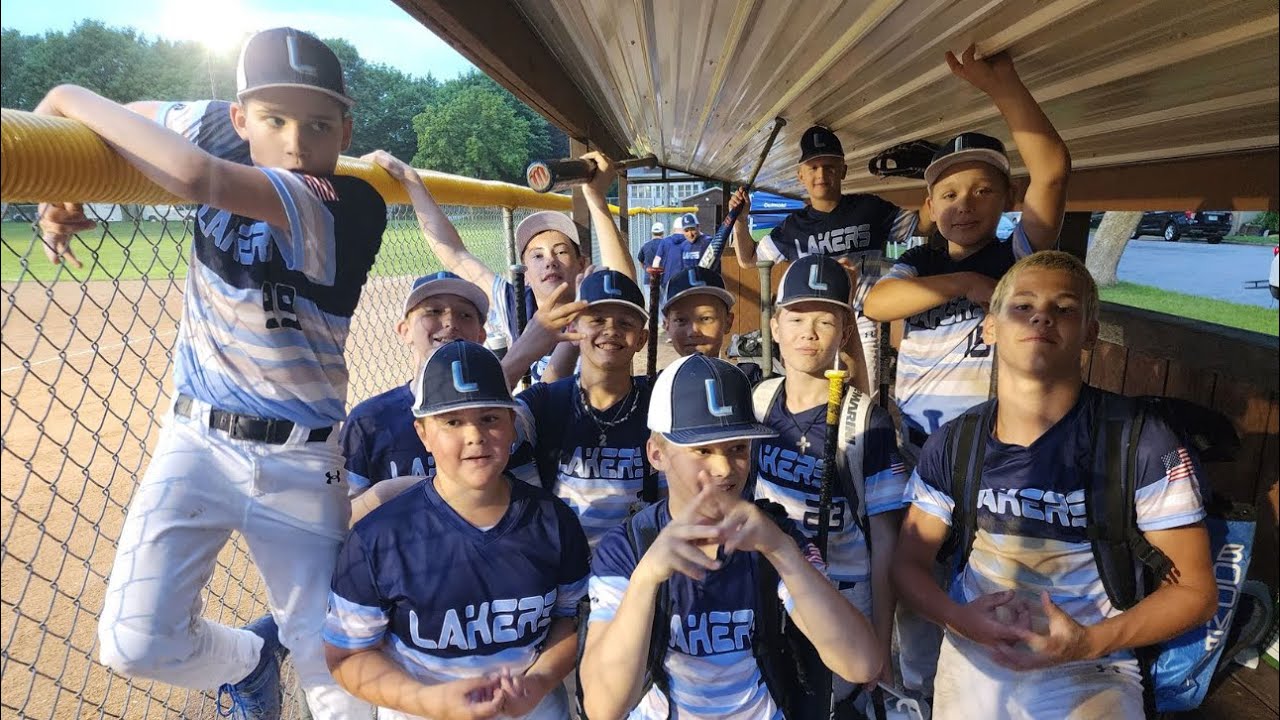 Lakers 12U vs. Hutch Baseball - YouTube