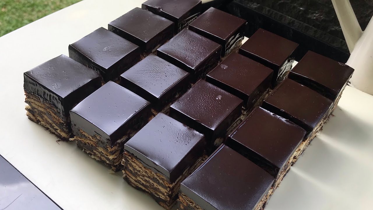 RESEP CAKE BATIK MILO | NO OVEN NO MIXER / #HOBIMASAK - YouTube