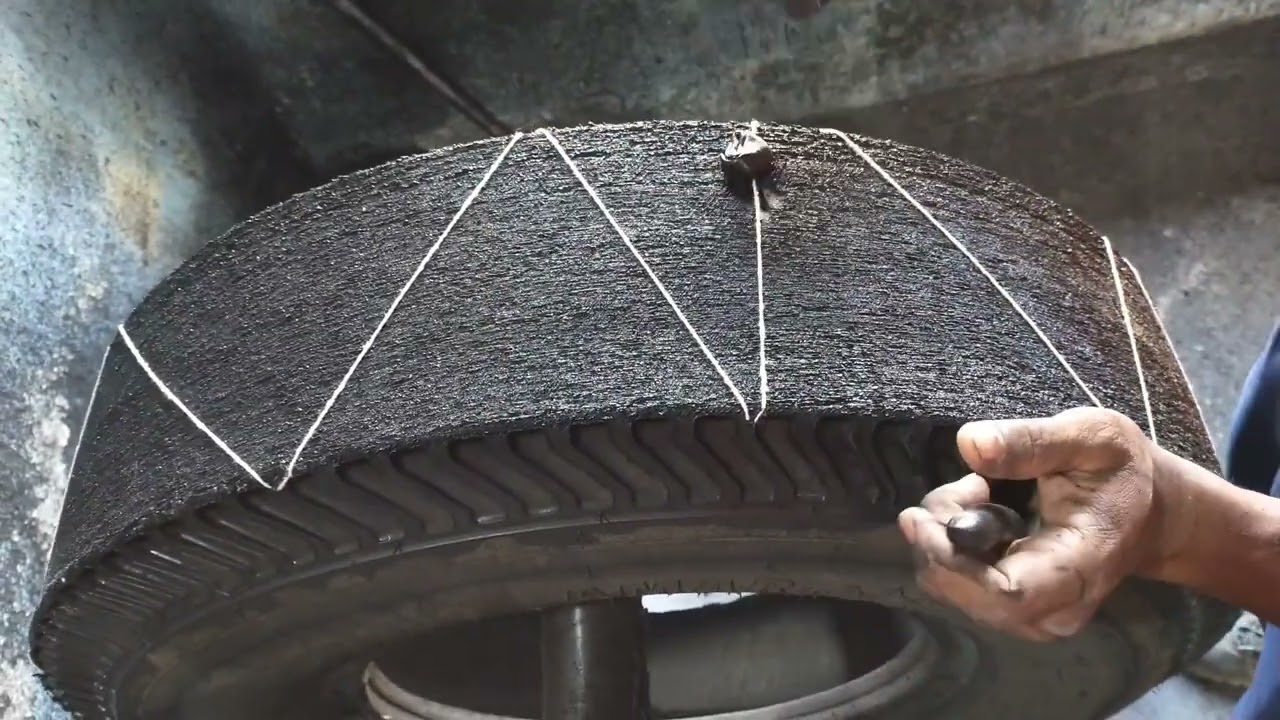How to remold tyre - YouTube