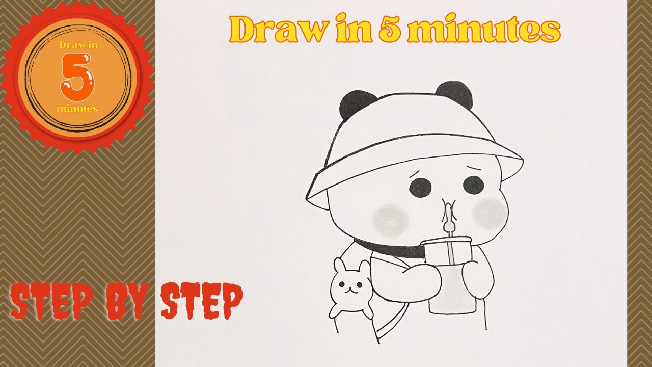 drawing so cute | how do you a cute things | how do draw a bear - YouTube