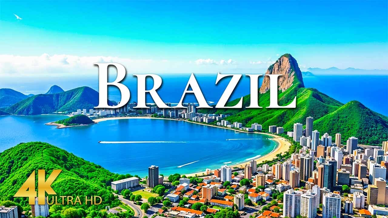 FLYING OVER BRAZIL 4K UHD - Discover Brazil’s Wonders, Scenic ...