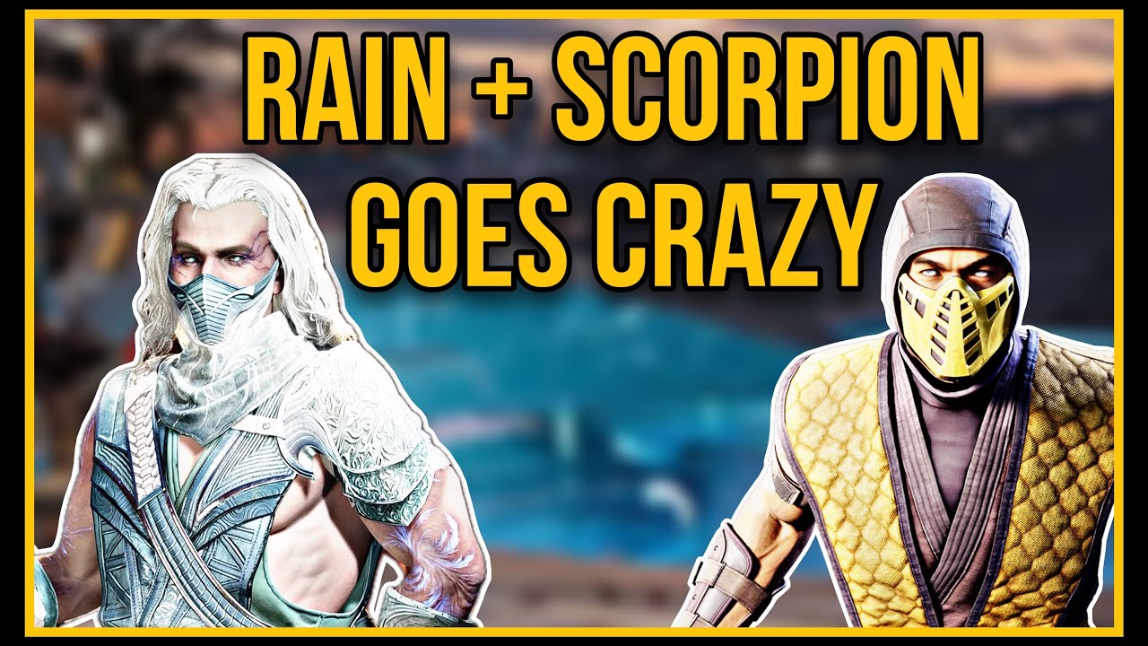 Rain Goes Crazy With Scorpion Kameo! - Mortal Kombat 1 Rain Gameplay ...