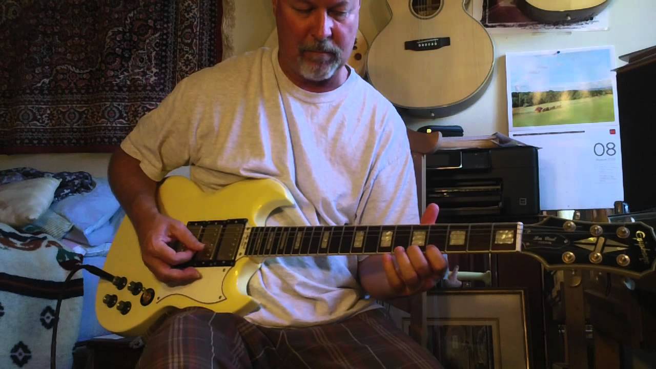 Epiphone SG Custom 61 Re Issue Demo with Steve Zook SOLD...... SOLD ...