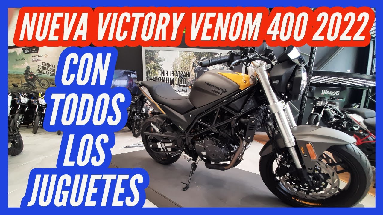 💥NUEVA VICTORY VENOM 400 AL DETALLE /BRUTAL EL SONIDO DE SU MOTOR/ 2022 ...